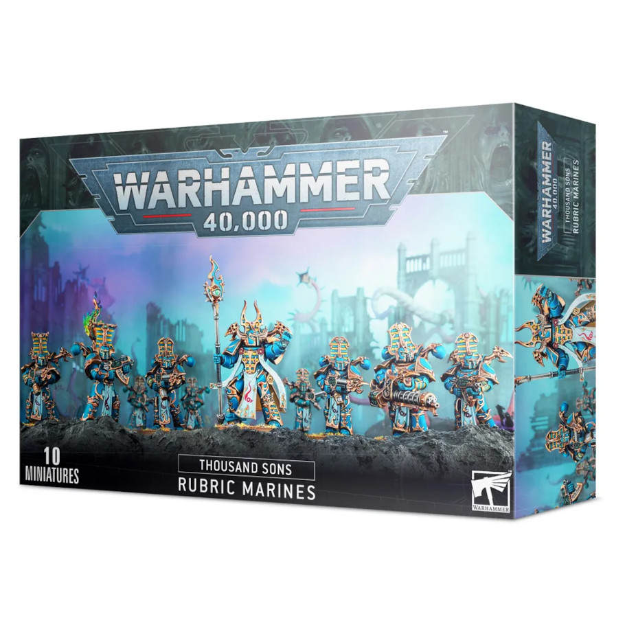 Warhammer 40K: Thousand Sons: Rubric Marines | Sword and Board